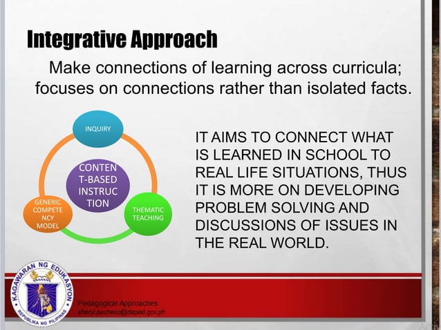 Pedagogical Approaches