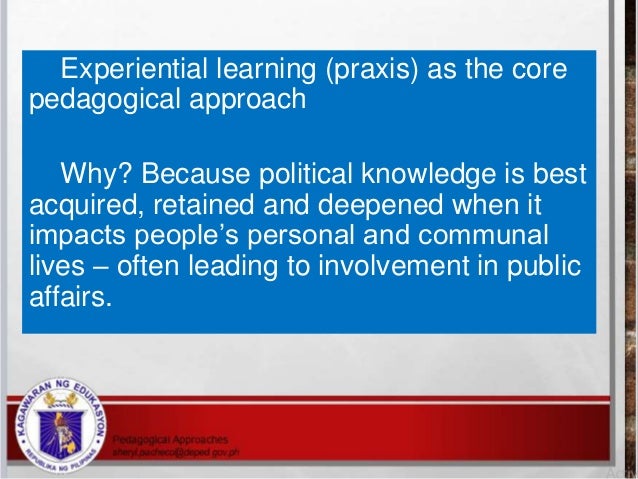 Pedagogical Approaches