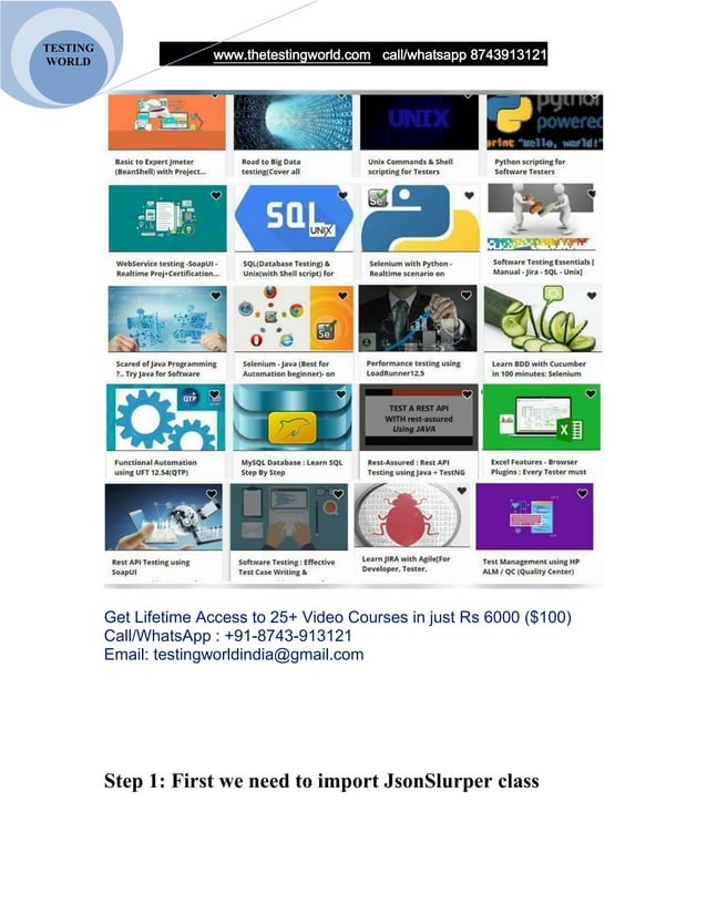 SoapUI: Day 23 : Work with Json Response | PDF