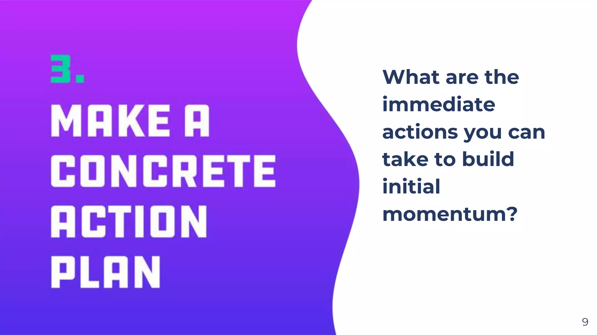 Action Plan: Turning Your Ideas into Action | PPTX