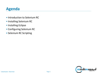 Selenium RC, Selenium WebDriver and HP LoadRunner | PPT