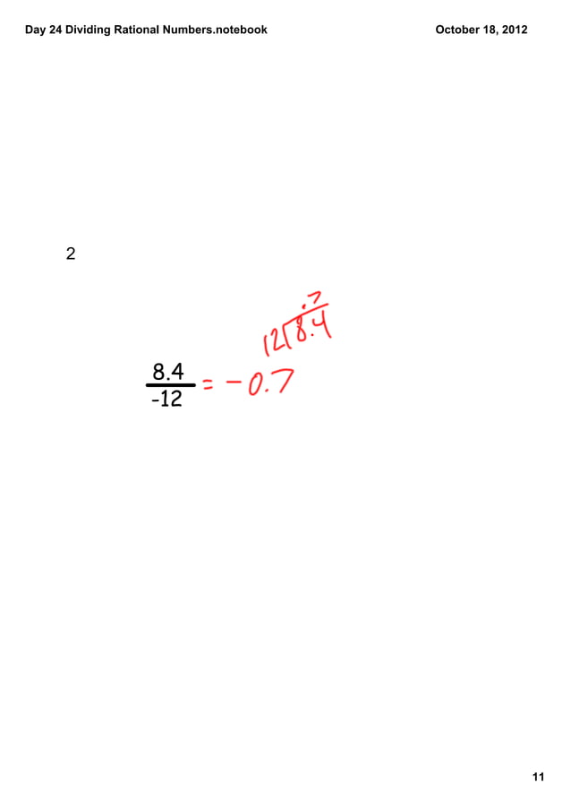 Day 24 dividing rational numbers | PDF | Free Download