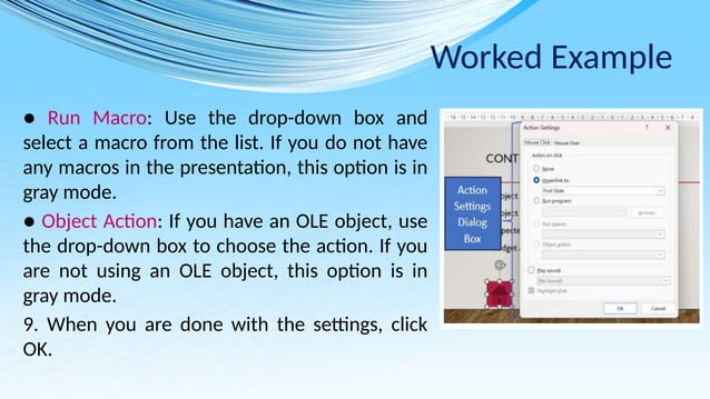 Day 25-28 Presentation Software (hyperlink & action buttons).pptx | Desktop Publishing ...