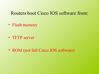 Day 25 cisco ios router configuration | PPT