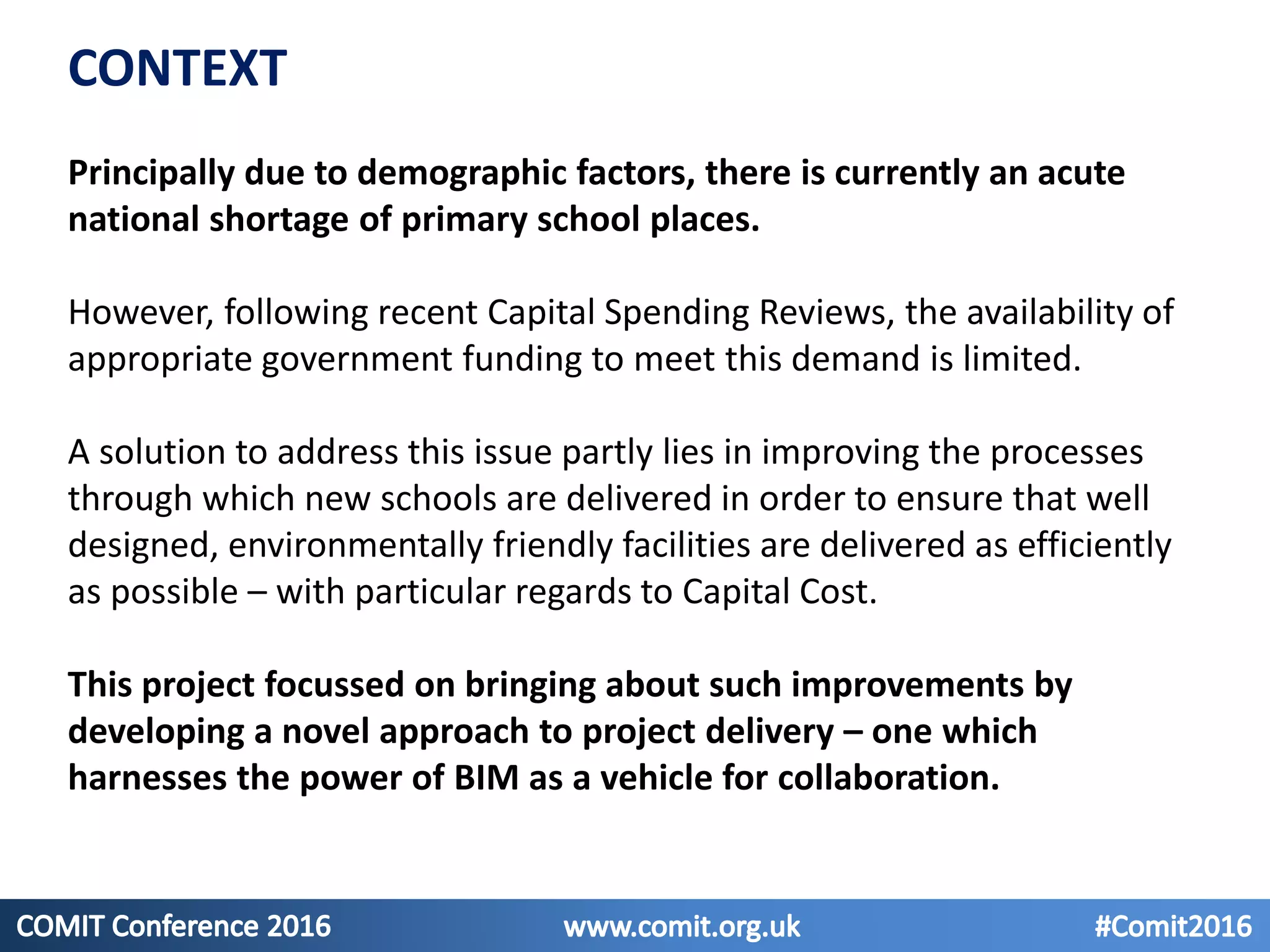 A BIM-enabled collaborative platform in practice #COMIT2016 | PPTX