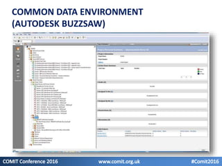 A BIM-enabled collaborative platform in practice #COMIT2016 | PPT