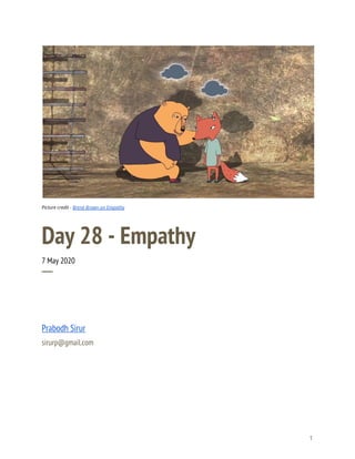 Day 28 empathy | PDF