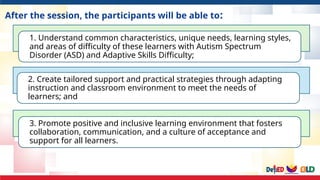 Day 2_Learners with Difficulty in Performing Adaptive Skills | PPTX