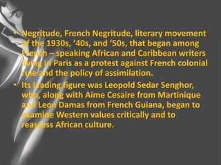 African literature | PPTX