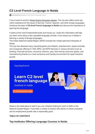day2dayfrench.com-C2 Level French Language in Noida.pdf