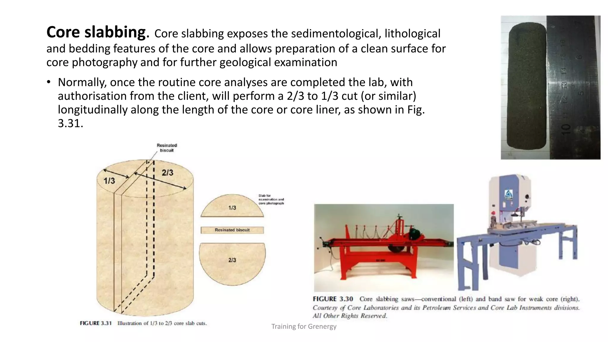 Day 2 d coring & core analysis and reservoir geology | PDF