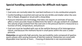 Day 2 d coring & core analysis and reservoir geology | PPT