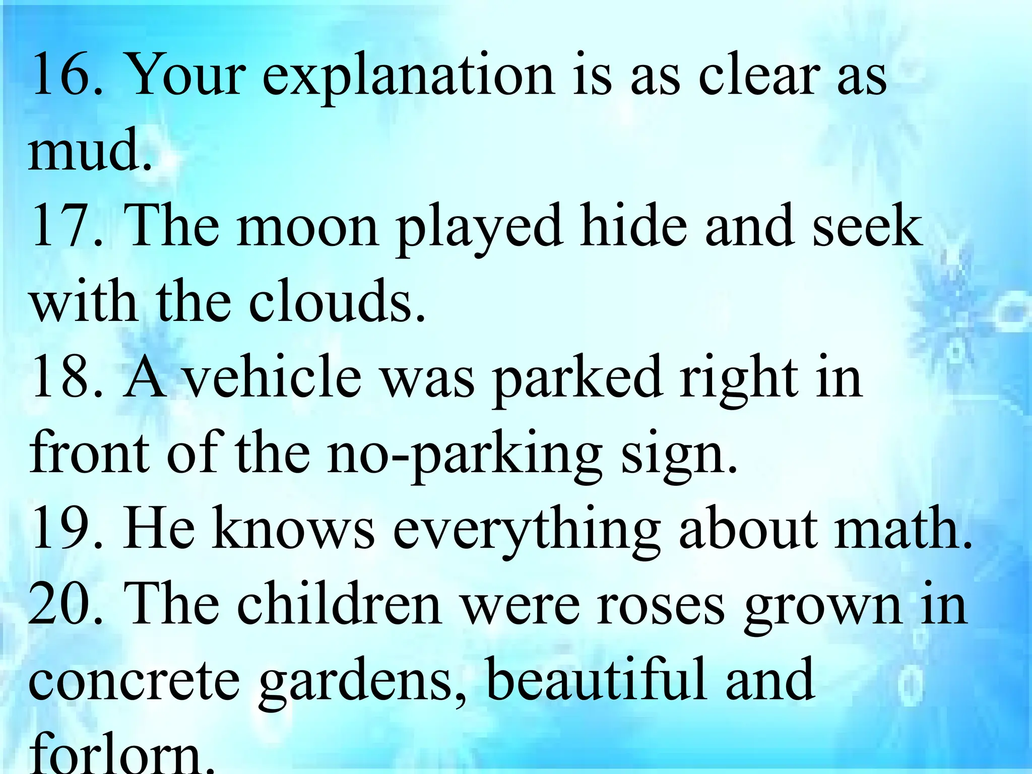 English 6 The Different Figures of speech | PPTX