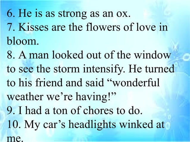 English 6 The Different Figures of speech | PPTX | Poetry | Books and ...