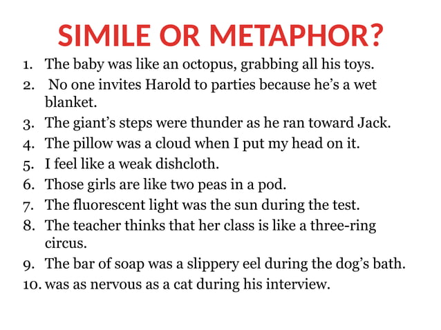 English 6 The Different Figures of speech | PPTX | Poetry | Books and ...