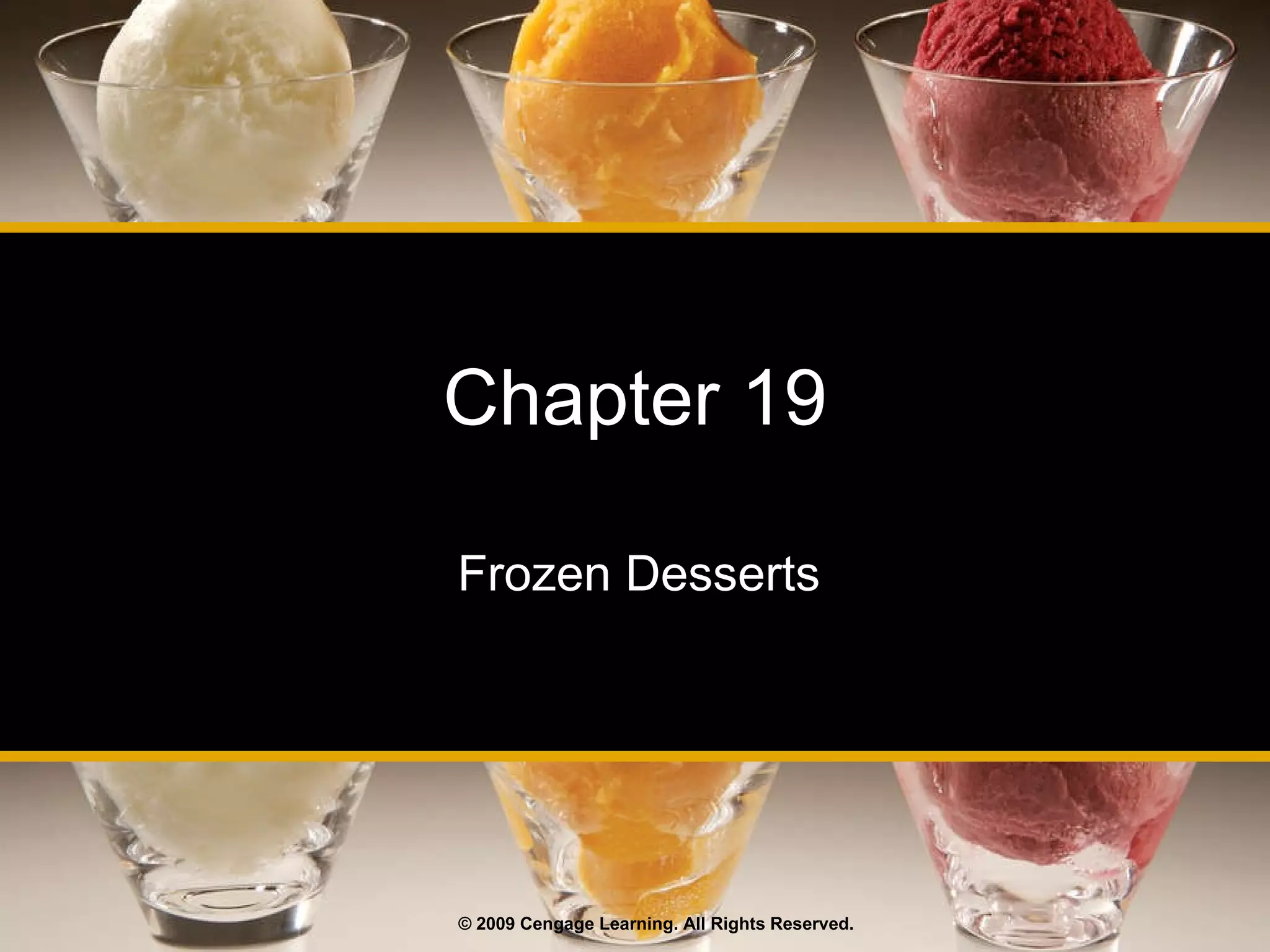 Day 2 frozen desserts | PPT