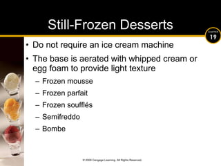 Day 2 frozen desserts | PPT
