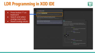 Arduino - Block Programming using XOD IDE (No Code) | PPTX
