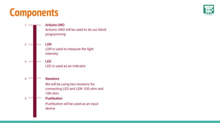 Arduino - Block Programming using XOD IDE (No Code) | PPTX