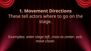 Identifying Stage Directions in the Theater Stage.pptx