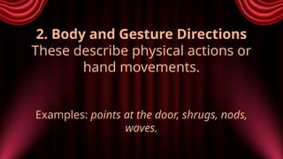 Identifying Stage Directions in the Theater Stage.pptx