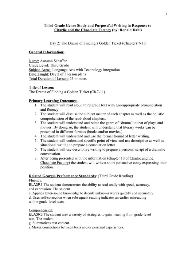 Day 2 lesson plan | PDF