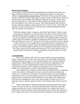 Day 2 lesson plan | DOC | Drama | Genres