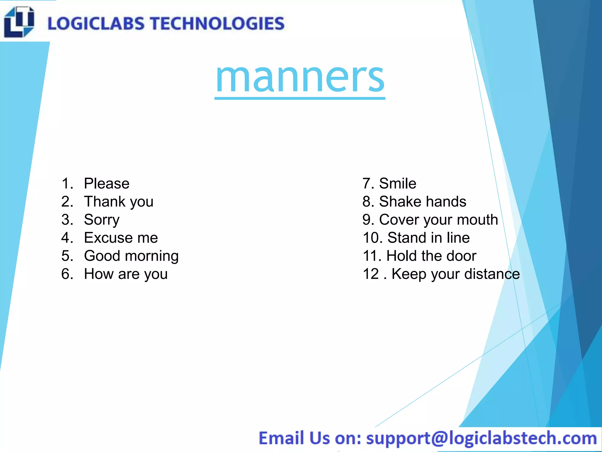 Day 2 Manners.ppt