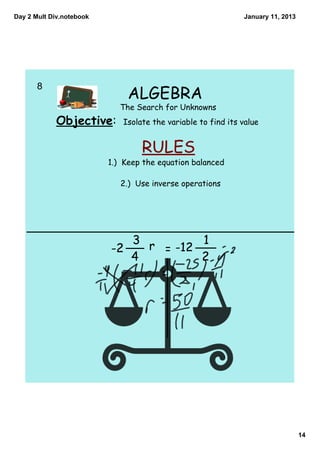 Day 2 mult div | PDF