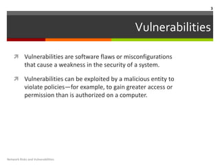 Network Security Risk | PPTX