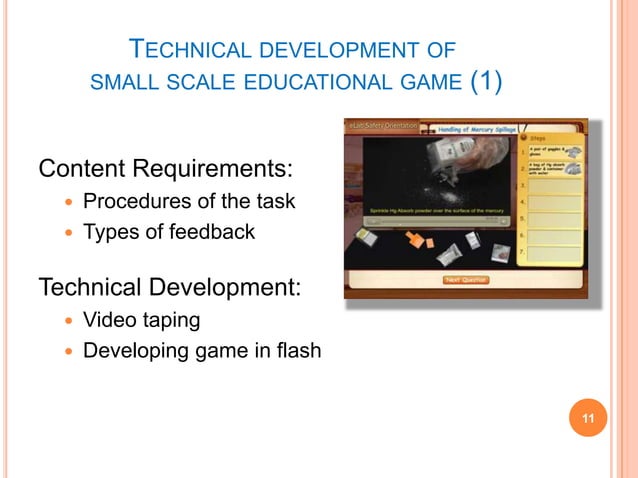 Digital educational game: pedagogical design and development | PPT