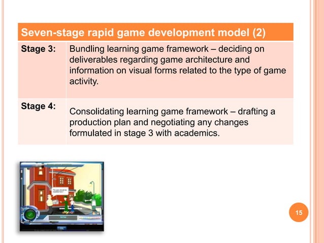 Digital educational game: pedagogical design and development | PPT