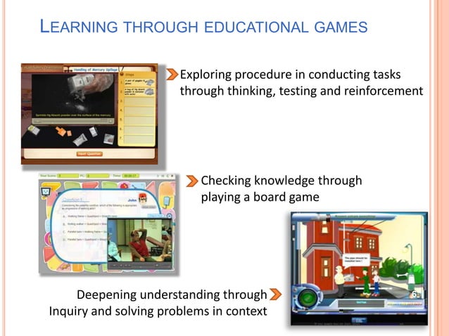 Digital educational game: pedagogical design and development | PPT