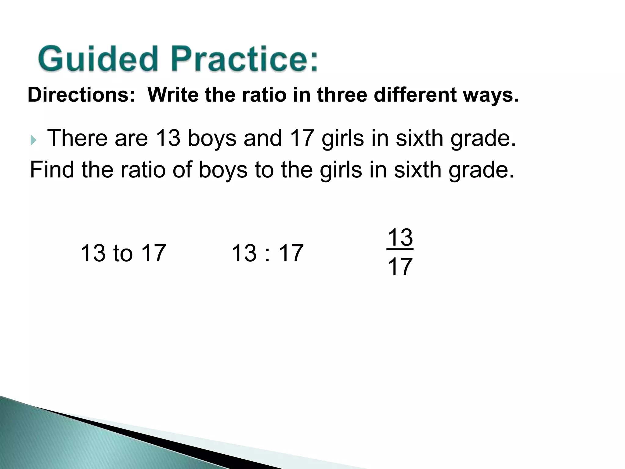 Percent, ratios, proportions, fraction | PPTX