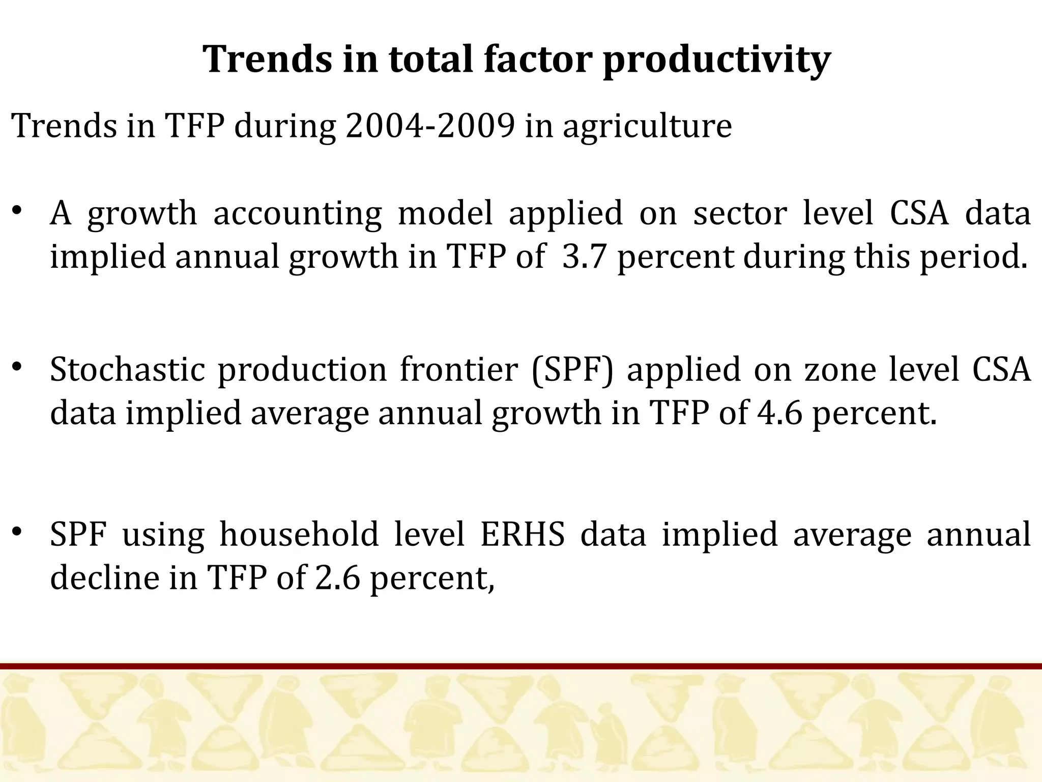 Agricultural Productivity in Ethiopia - Challenges for Future Growth | PPT