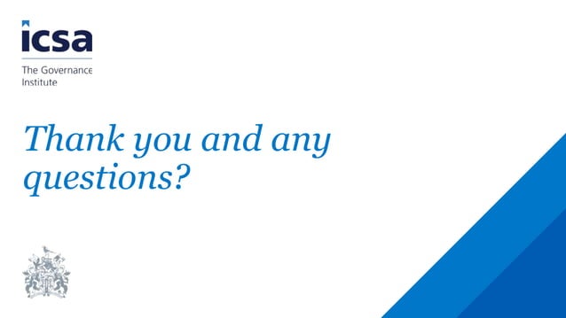 ICSA Annual Conference: Day 2, afternoon sessions | PPT