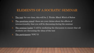 Socratic Seminar | PPT