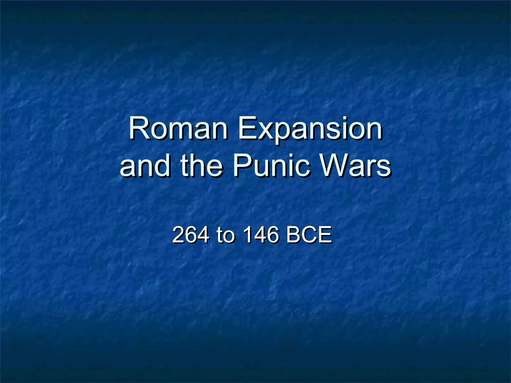 Punic Wars | PPT
