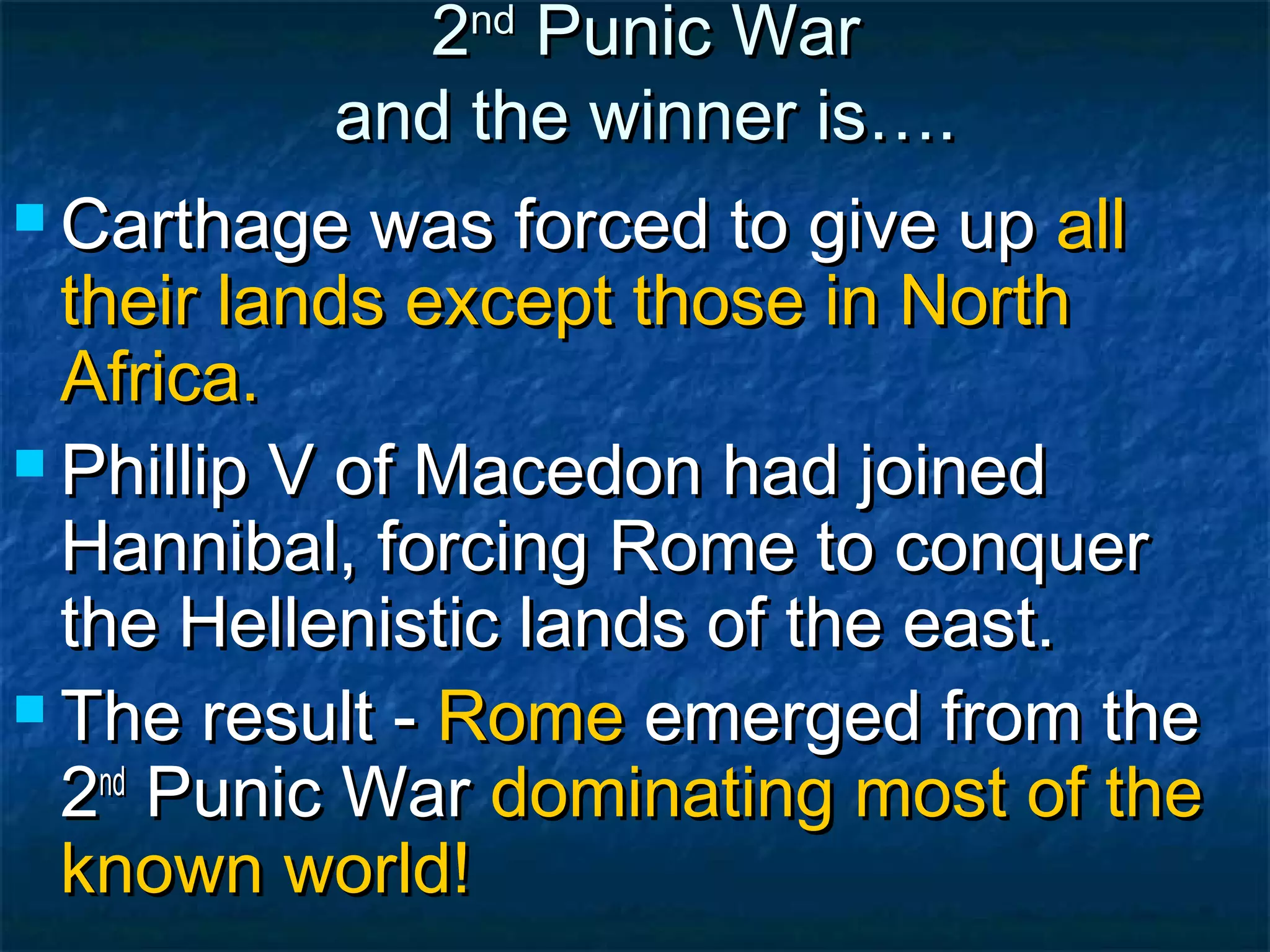 Punic Wars | PPT