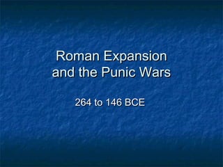 Punic Wars | PPT