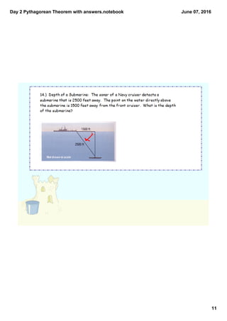 Day 2 pythagorean theorem | PDF