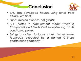 African Union for Housing Finance Conference: Botswana Housing ...