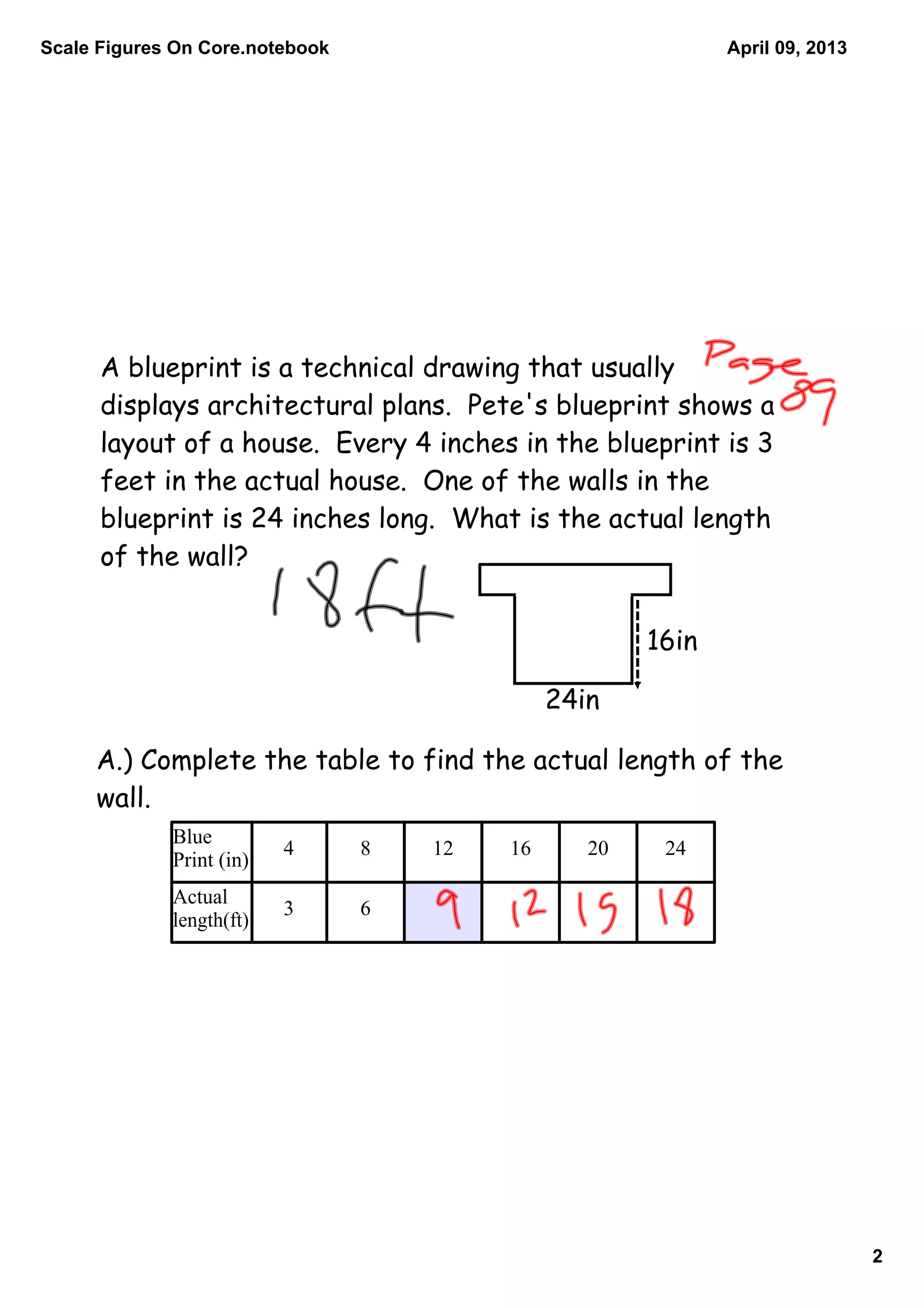 Day 2 scale drawings | PDF