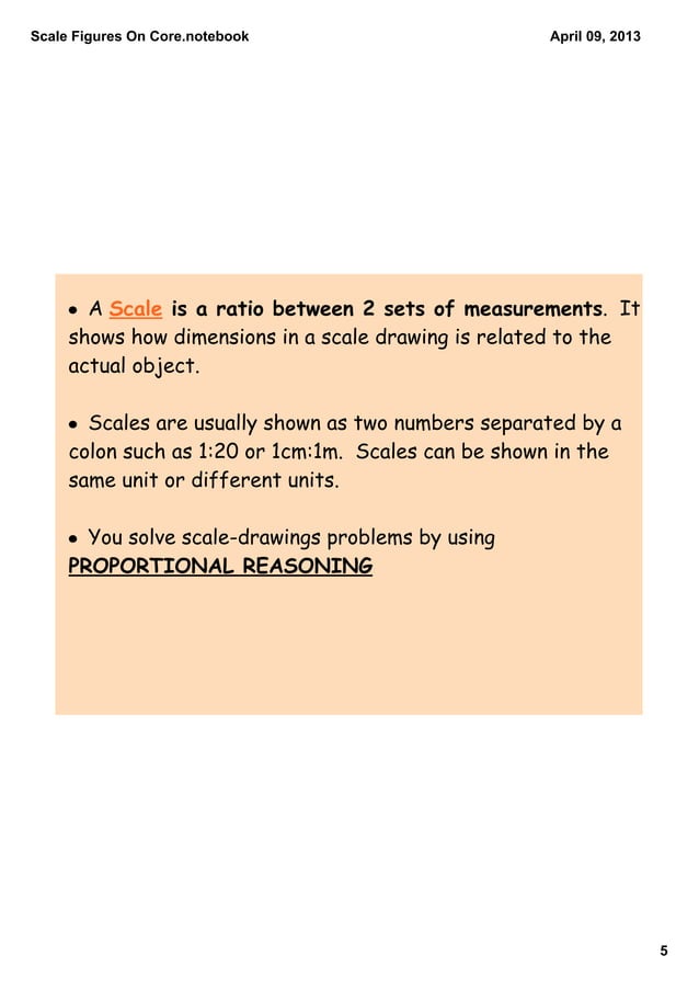 Day 2 scale drawings | PDF