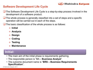 sdlc or Software Development LifeCycle | PPT