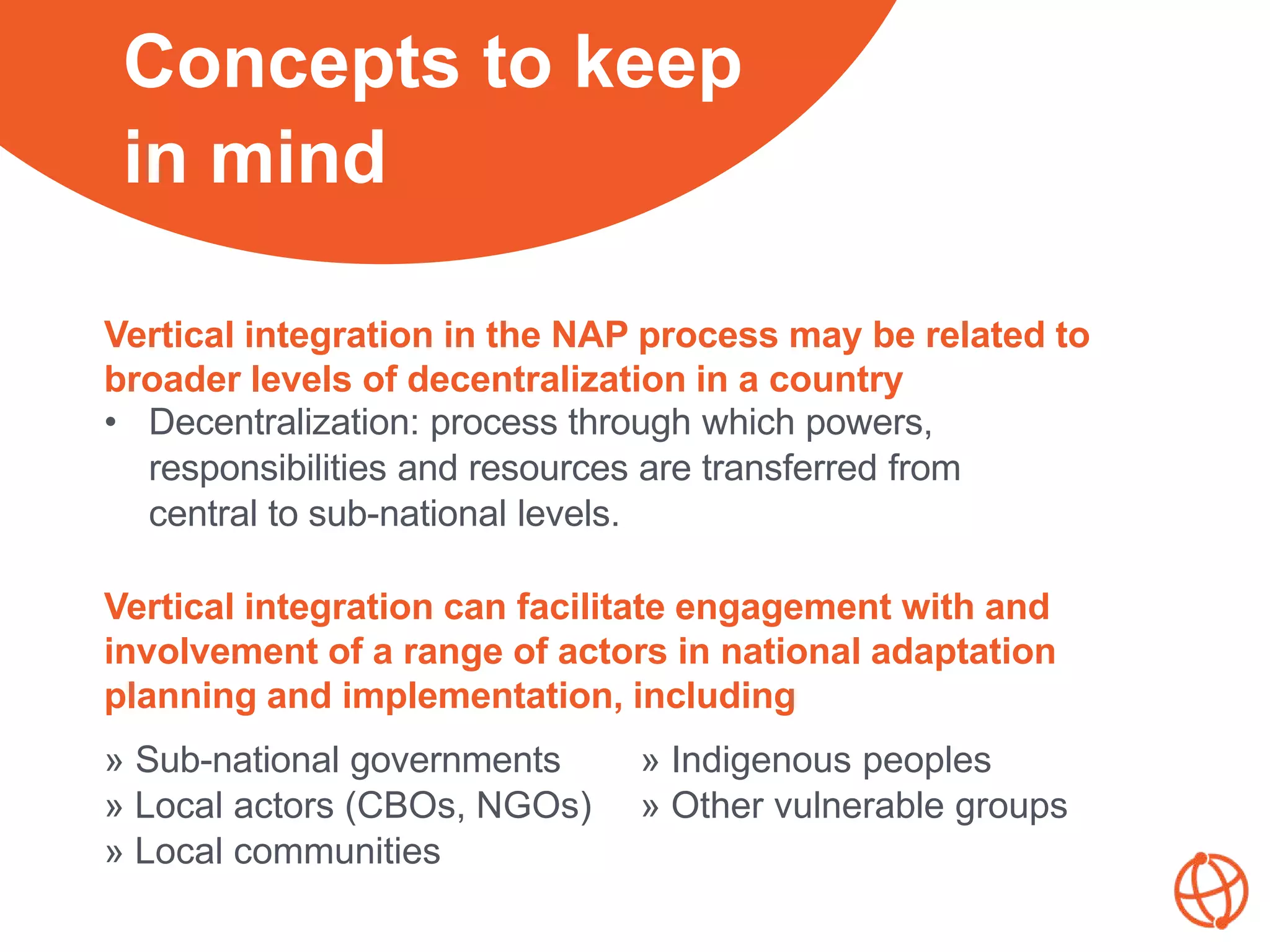 Introduction: Vertical Integration in the NAP Process | PPT