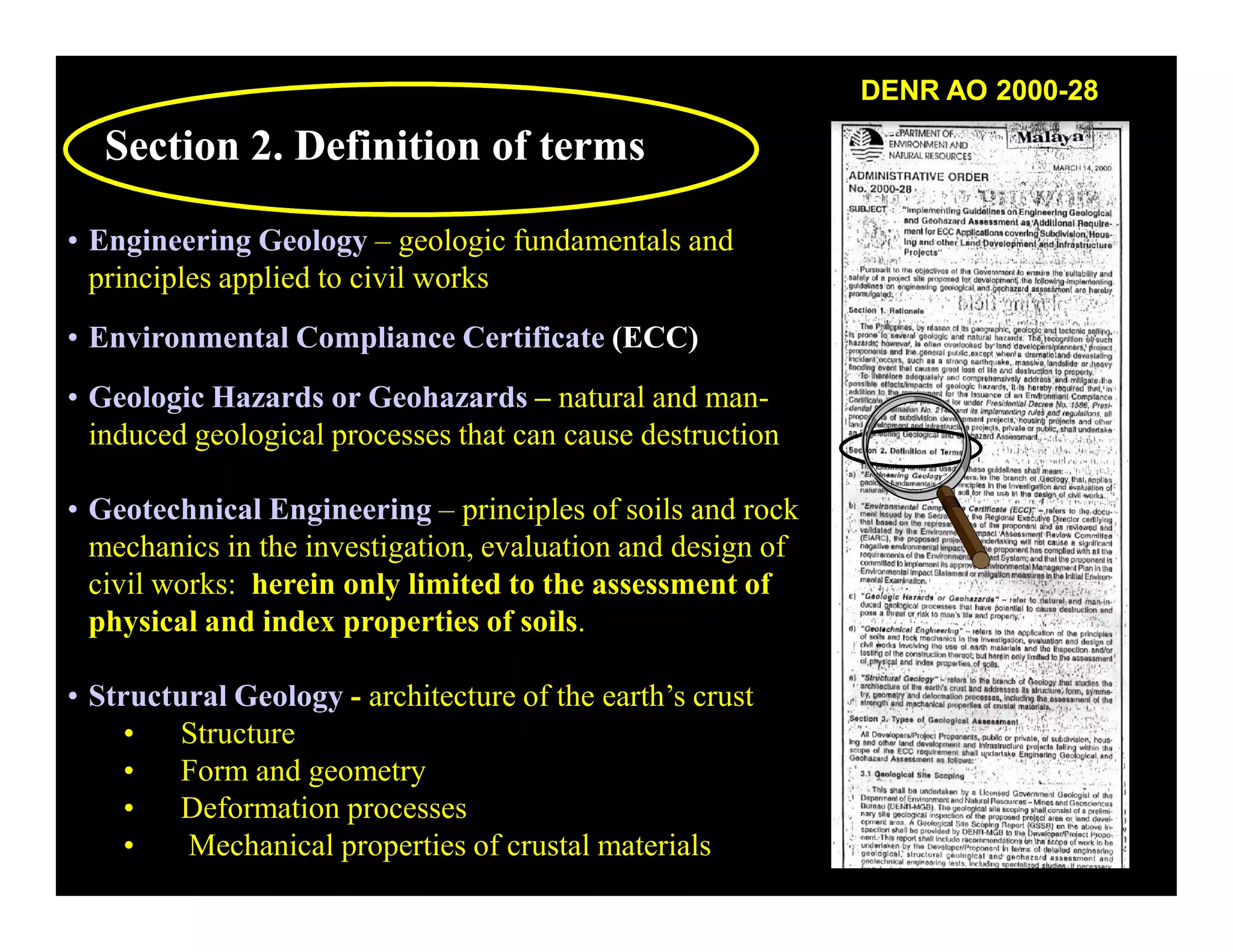 DENR-MGB EGGAR PROCEDURE | PDF