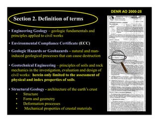 DENR-MGB EGGAR PROCEDURE | PDF