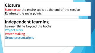 lesson plan | PPTX