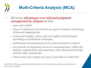 Day2 session3 multi-criteria-analysis | PPTX